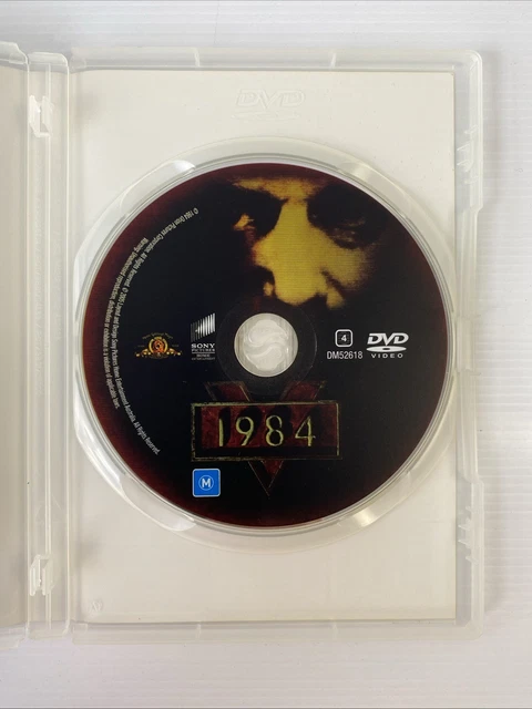 1984 (DVD, 1985) John Hurt , George Orwell - Very Good Condition Region ...