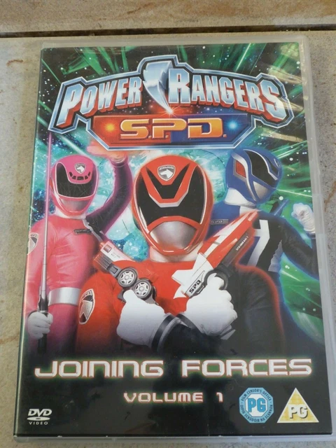POWER RANGERS S.P.D Space Patrol Delta Volume 1 Joining Forces DVD £0. ...