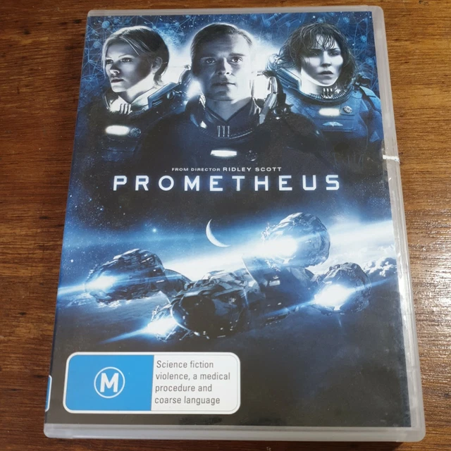 PROMETHEUS DVD R4 FREE POST Noomi Rapace, Michael Fassbender £4.39 ...