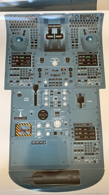 Airbus A350 Cockpit Poster A350 Xwb £59 85 Picclick Uk