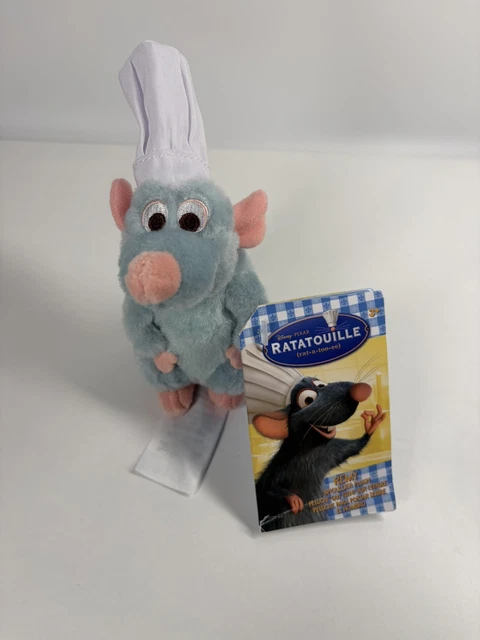 DISNEY PARKS CHEF Remy Ratatouille Shoulder Pal - 100% Authentic £20.99 ...
