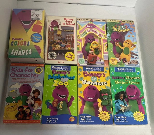 BARNEY VHS LOT $27.57 - PicClick CA