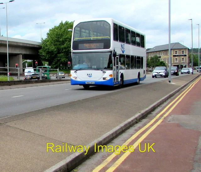 BUS PHOTO - NAT double-decker bus in Crindau Newport c2016 EUR 2,89 ...