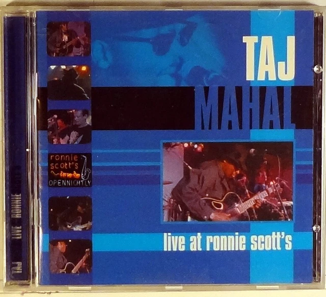 TAJ MAHAL-LIVE AT Ronnie Scott's-2002 Cd Sanctuary EUR 14,64 - PicClick IT