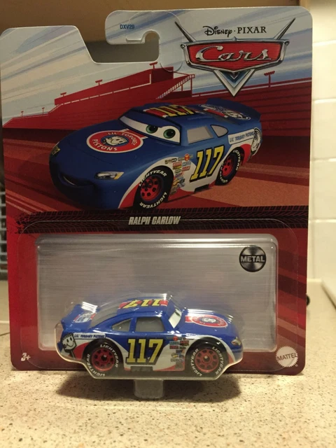 DISNEY PIXAR CARS Ralph Carlow Lil Torquey Pistons 2022 Mattel 1.55 ...