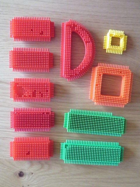 KONVOLUT NOPPERS MIT kleinen Mängeln in rot, grün, orange und gelb EUR ...