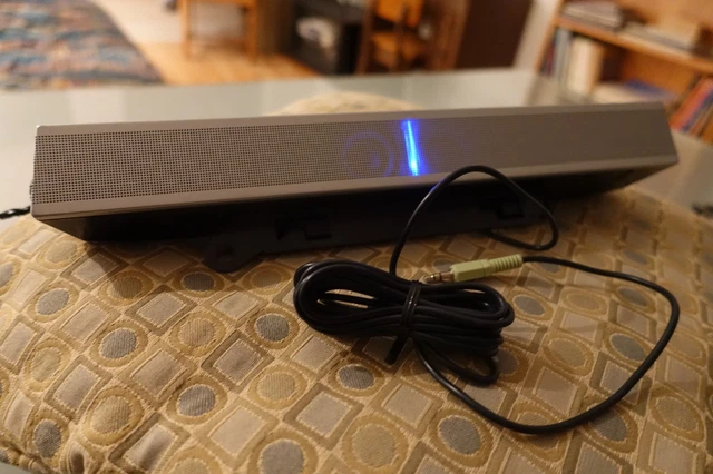 *POWERED* DELL AS501 Monitor Top SOUND BAR Soundbar PC Speakers ...