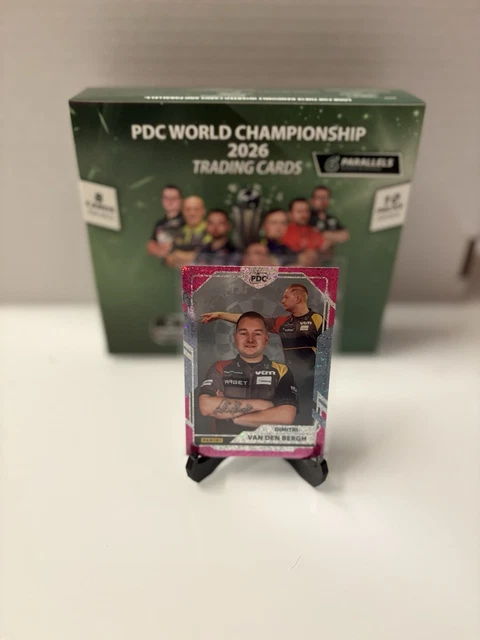 PDC DART WORLD Championship 2026 - Dimitri van den Bergh Pink Sparkle ...
