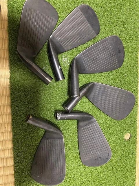 MUZIIK ON THE Screw Blue Icon 2 QPQ Finish Iron Head Only Set of 6 #5 ...