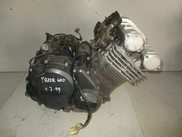 MOTORE BLOCCO COMPLETO Garantito Motori Yamaha FZS 600 Fazer 2002 03 ...