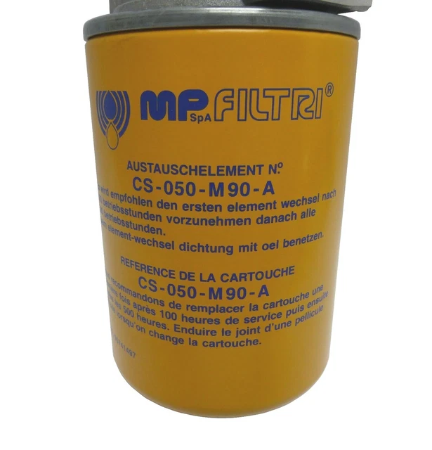 MPS-050-S-G1-M90-A-T MP FILTRI Line Filter with Spin-on Filter ...