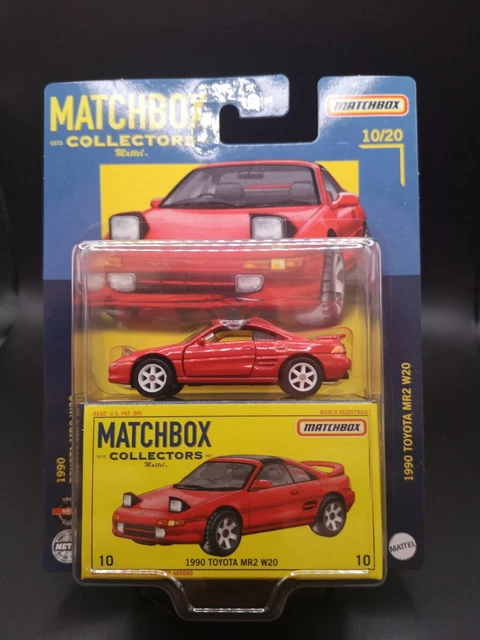 MATCHBOX COLLECTORS SERIES 1990 Toyota MR2 Mk2. SW20. Red 10/20. RHD ...