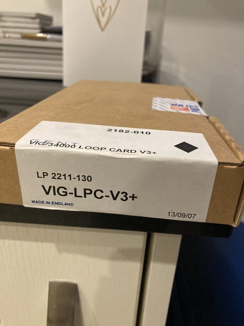 GENT (HONEYWELL) VIG-LPC-V3+ Vigilon Fire Alarm Panel Loop Card ...