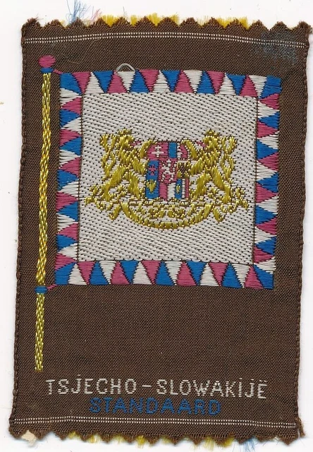 SILK CIGARETTE CARD Turmac (1930) : Flag of Czechoslovakia EUR 1,75 ...