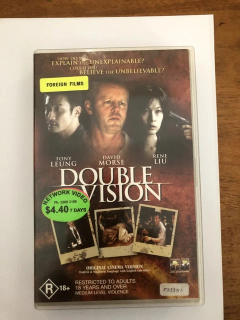 DOUBLE VISION VHS 2003 Ex Rental PAL Fomat $18.00 - PicClick AU