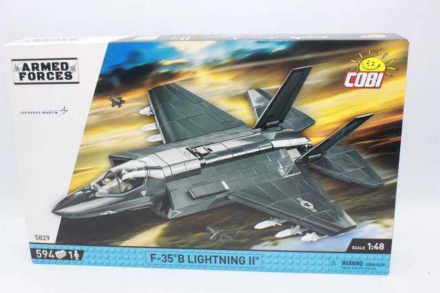 COBI 5829 ARMED Forces Aeroplane F-35B Lightning II (USAF) Klemmsteine ...