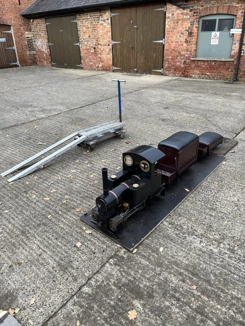 5& GAUGE SWEET Pea Model Live Steam Locomotive c/w Boiler Test ...