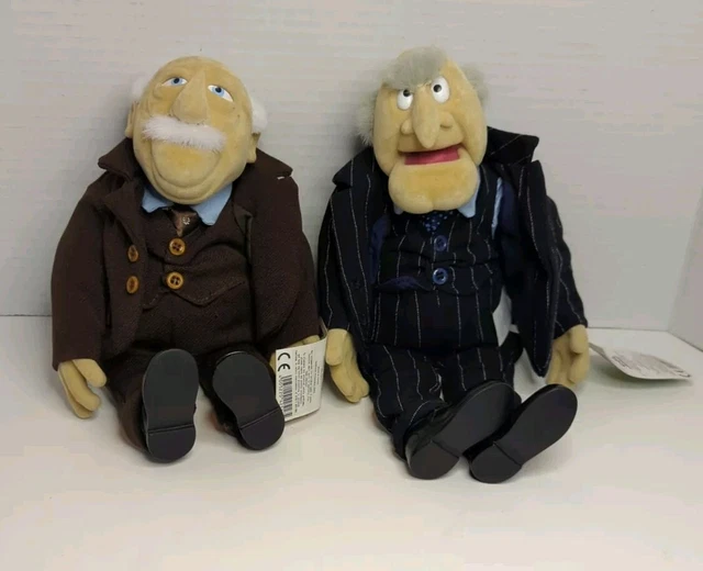 RARE VINTAGE MUPPETS Waldorf And Statler From Kermit Collection Plush ...