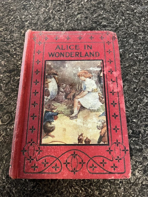 ALICE’S ADVENTURES IN Wonderland Lewis Carroll 1912 John F. Shaw Circa 1912 EUR 113,25 - PicClick FR