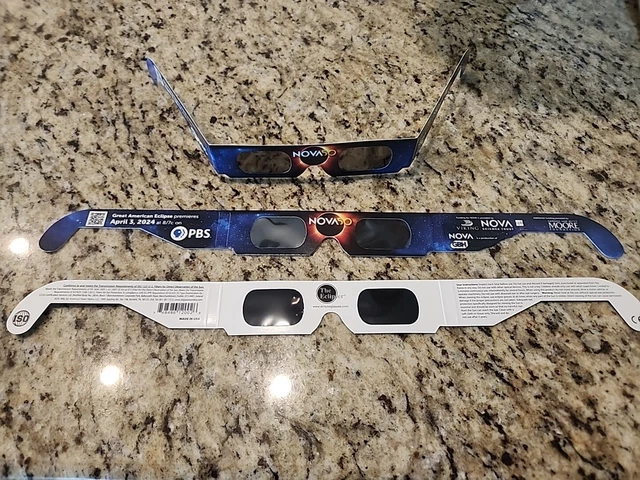 SOLAR ECLIPSE GLASSES - 2024 Approved and ISO 12312-2 Certified for ...