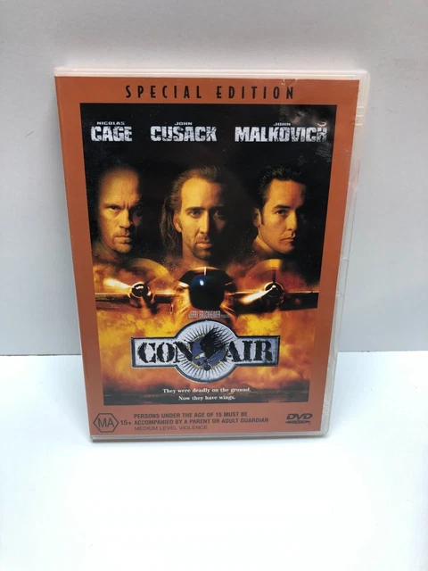 CON AIR (DVD, 1997) Very Good Condition Region 4 $4.95 - PicClick AU