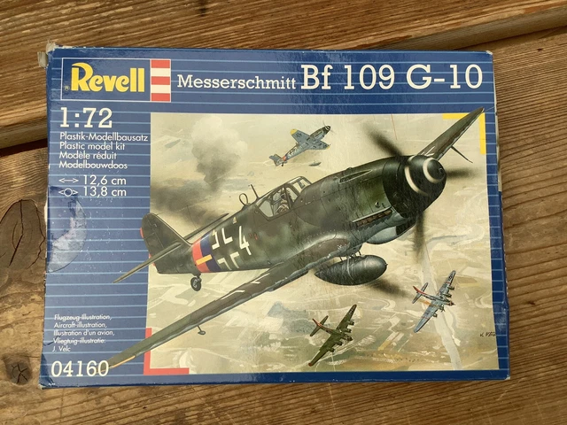REVELL MESSERSCHMITT BF109 G-10 1:72 Scale Fighter Plane Plastic Model Kit MIB £4.99 - PicClick UK