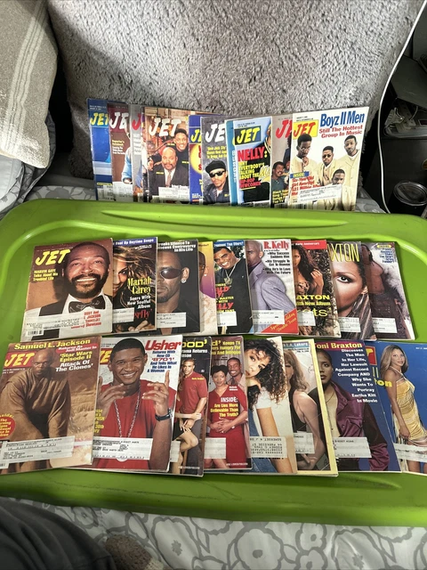 JET MAGAZINE BLACK African American Theme Magazine From 83, 96, 97, 00 ...