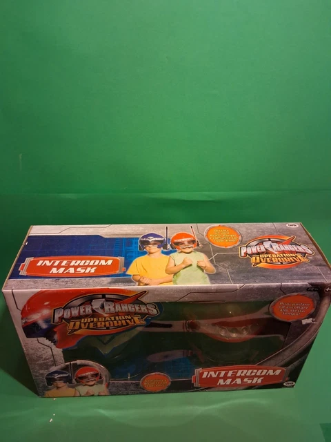 POWER RANGERS Intercom Mask Operation Overdrive Misb EUR 64,99 ...