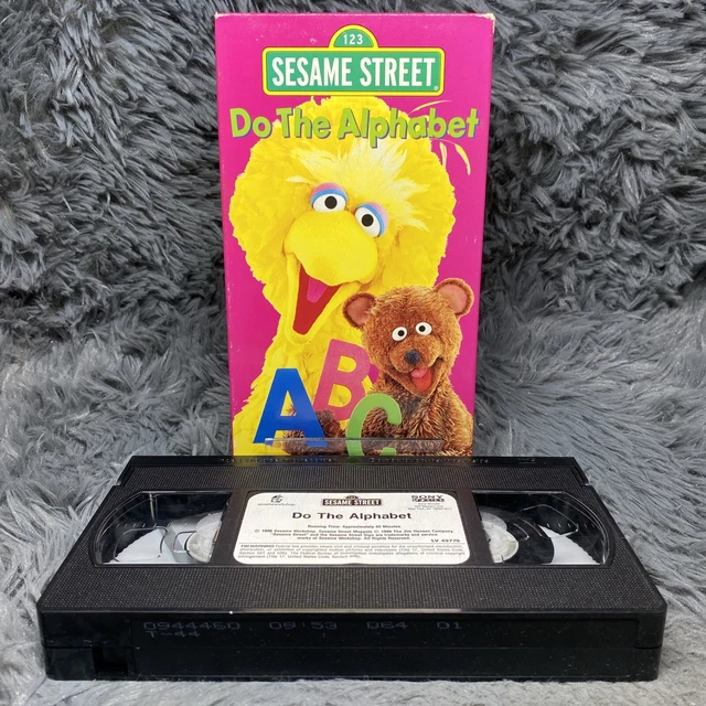 SESAME STREET - Do the Alphabet VHS 1996 Big Bird Jim Henson Children’s ...