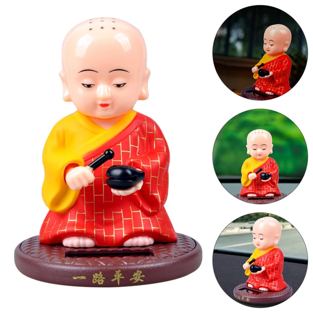 FENG SHUI INSPIRED Bobblehead Monk Buddha - Car Dashboard Decor £10.55 ...