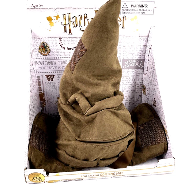 Harry Potter Real Talking Sorting Hat Animated Costume Brown New Nib £5400 Picclick Uk