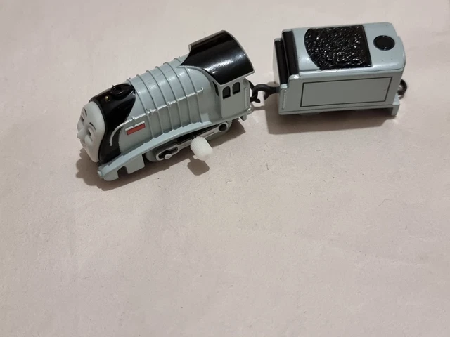 THOMAS THE TANK Engine & Friends TOMY WIND UP UPS SPENCER TRAIN COMBINE POST ... £16.99 ...