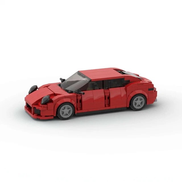 MOC LEGO CAR: Porsche Carrera Speed Champions style Fast Delivery ...