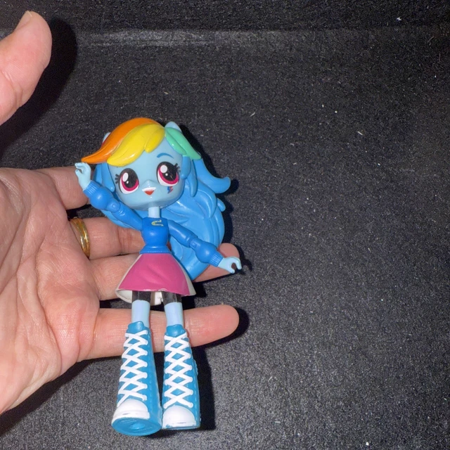 MY LITTLE PONY Equestria Girls Rainbow Dash Rainbow Rocks Mini Figure £ ...