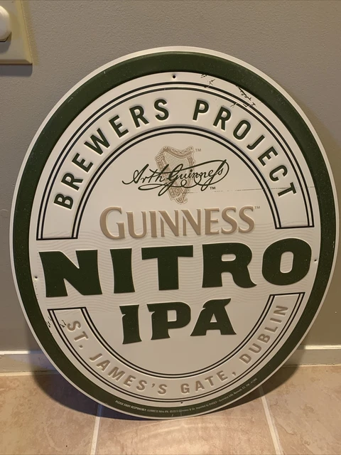 GUINNESS NITRO IPA bar sign metal £19.92 - PicClick UK