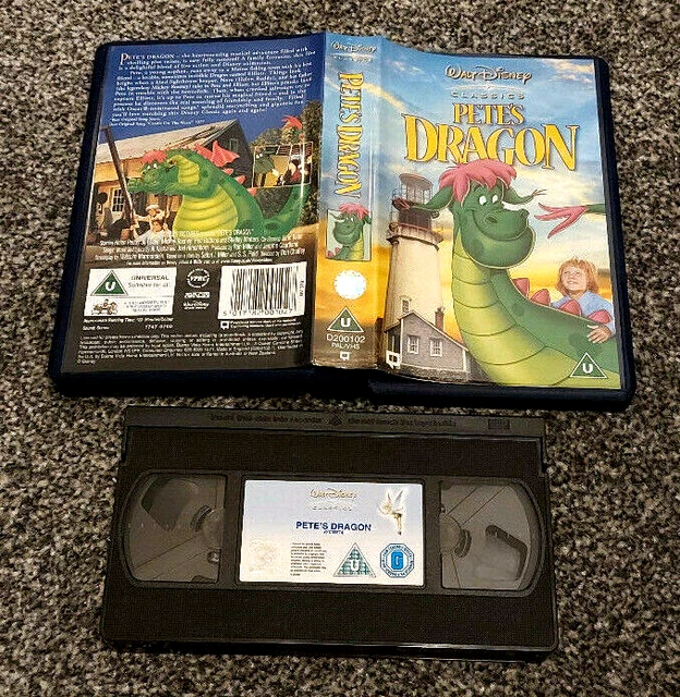 WALT DISNEY CLASSICS Pete's Dragon Pal Vhs Video Kids Children £3.50 ...