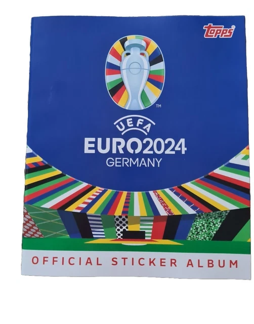 TOPPS UEFA EURO 2024 Germany Official Sticker Album £2.99 - PicClick UK