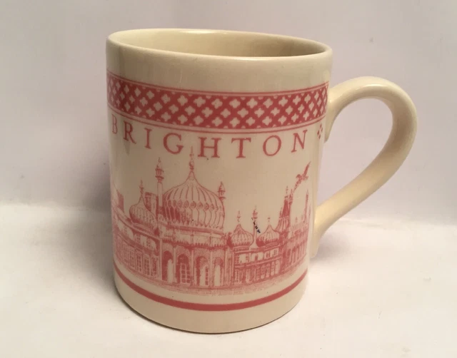 BRIGHTON MUG MCLAGGAN Smith Mugs Scotland White And Pink £13.60 ...