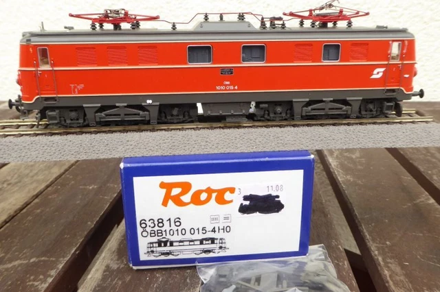 ROCO 63816 H0 Elektrolokomotive Rh 1010 015-4 der ÖBB Ep.4/5 mit DSS ...
