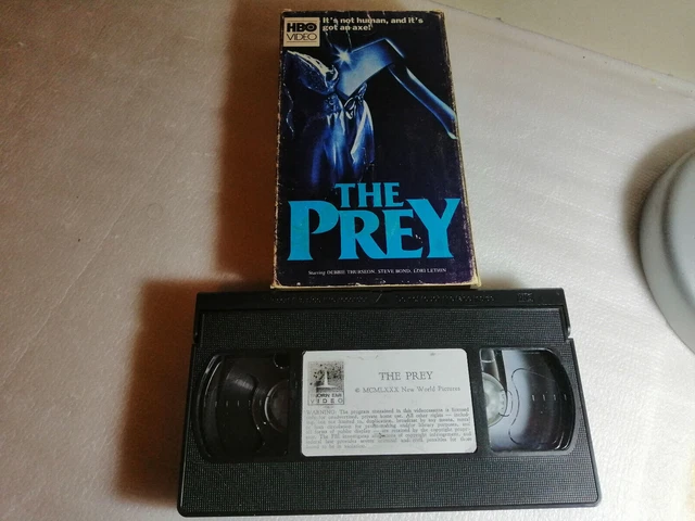 THE PREY (1983) - RARE HBO VIDEO USA Import Original VHS Carton Issue ...