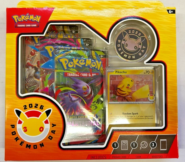 POKEMON DAY 2026 collection Pikachu 30th anniversario ITA EUR 21,00 ...