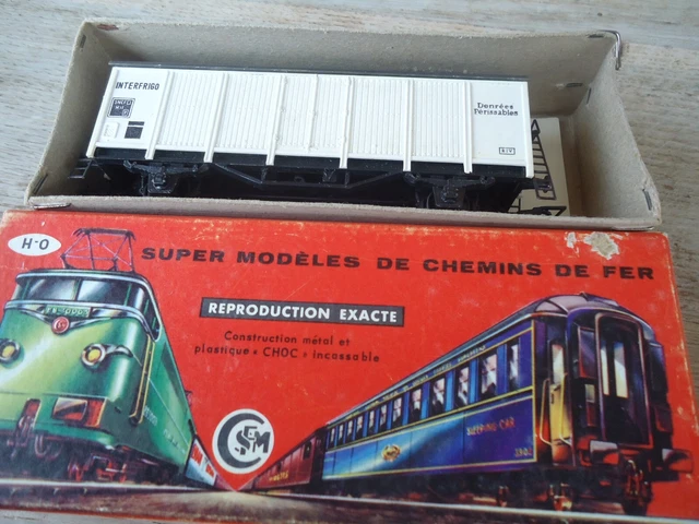 SMCF HO 103 Wagon Interfrigo En Boite D'origine EUR 18,00 - PicClick FR