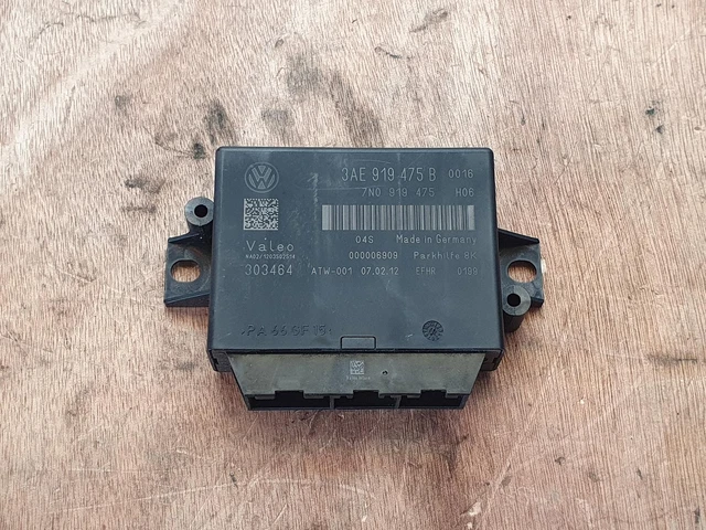 VW PASSAT PARK Assist Module, 3C/Mk6 B6, 02/10- 10/12, 3Ae919475C ...