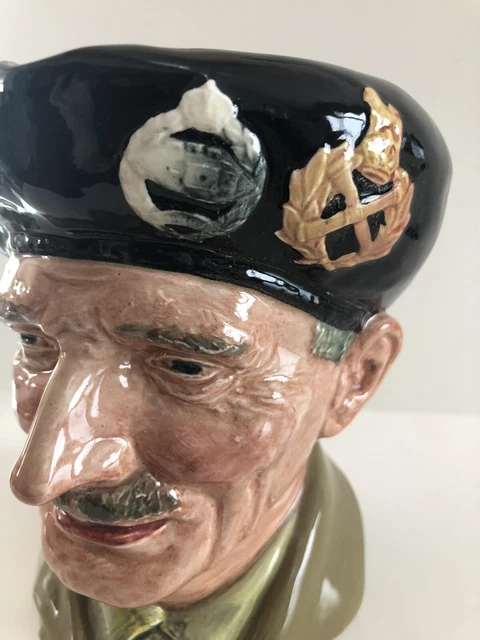ROYAL DOULTON MONTY Military Soldier Character TOBY JUG General ...
