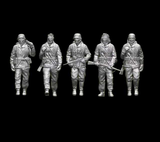 WW2 GERMAN SOLDIERS Full Set Soldiers 1/35th Resin Printed £15.30 ...