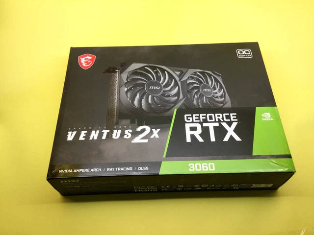 NVIDIA GEFORCE RTX 3060 12GB GDDR6 PCIe 4.0 x16 Graphics Card New £214. ...