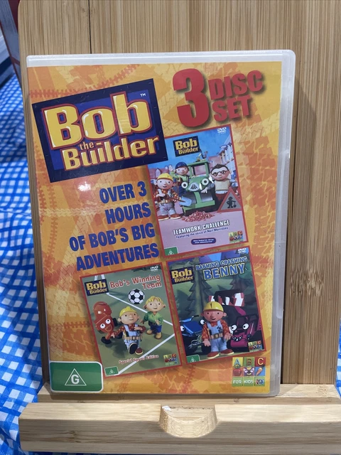 BOB THE BUILDER Bob’s Big Adventures x 3 DVD Region 4 EUR 19,13 ...