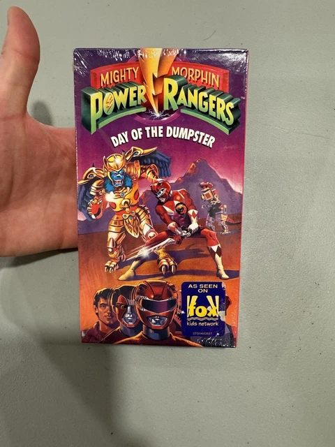 MIGHTY MORPHIN POWER Rangers: Day of the Dumpster (VHS, 1993) NEW ...