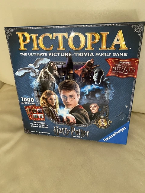 PICTOPIA PICTURE-TRIVIA HARRY Potter Edition Including Fantastic Beasts ...
