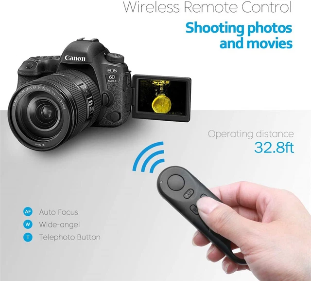 BR-E1A SHUTTER RELEASE Remote For Canon EOS R7 R10 R3 R5 R6 R RP M50II ...